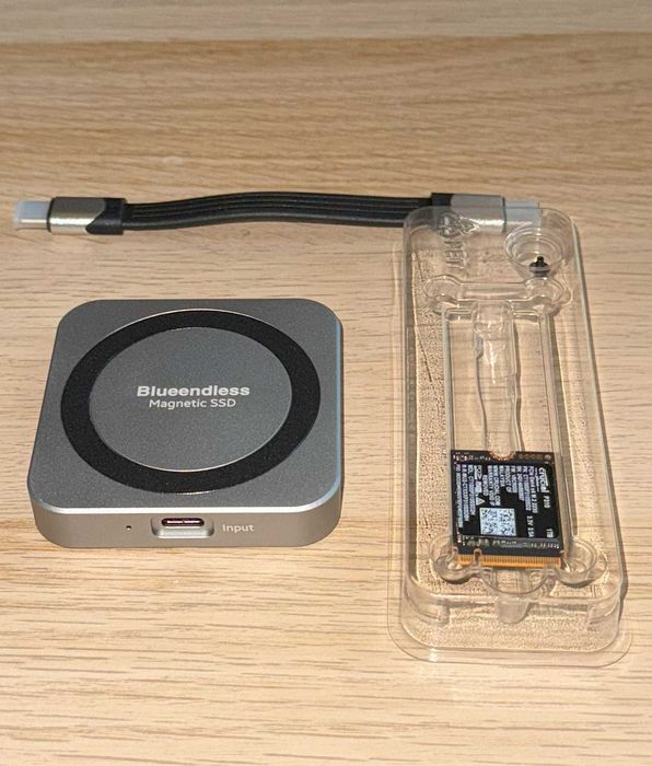 Mini dysk magnetyczny SSD 1TB M.2 2230 NVMe USB-C 3.2 1GB/s Białystok ...