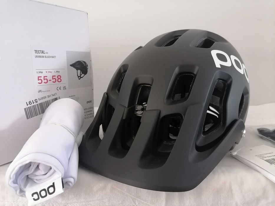 Kask rowerowy Poc Tectal Uranium Black Matt M 55-58cm Turka • OLX.pl