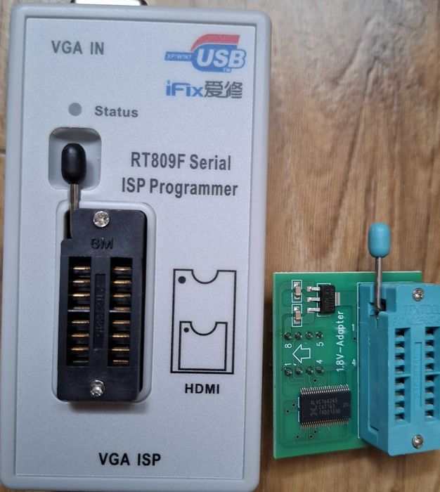 RT809F programator uniwersalny ISP ,Bios i itp. + 12 adapterów. Wrocław Krzyki • OLX.pl
