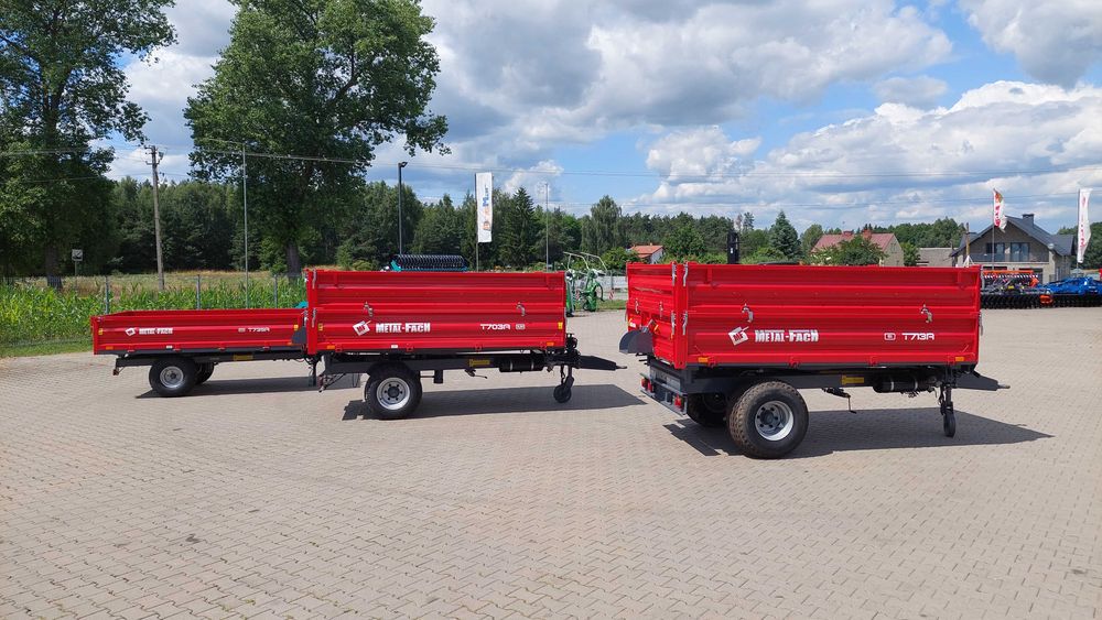 Przyczepa Jednoosiowa Metal Fach 2 5T 3 8T 5 WYPRZEDA PROMOCJA Pronar