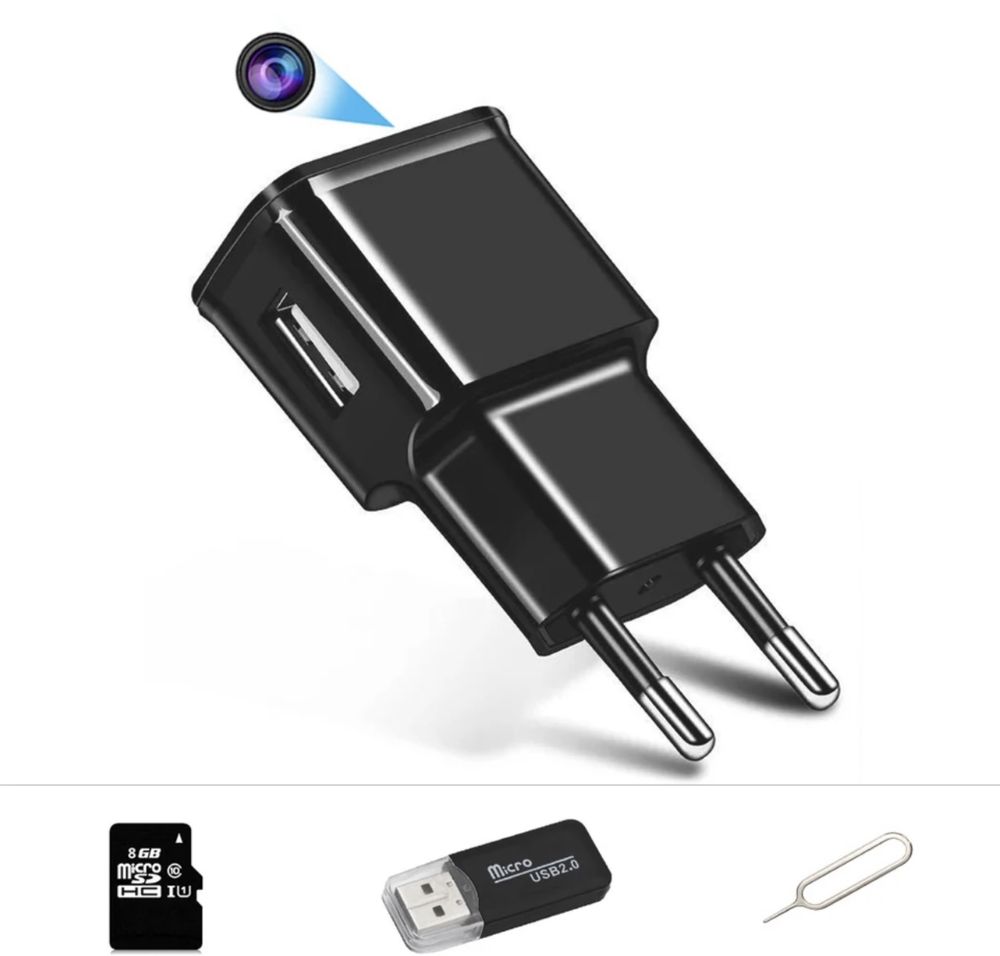 Новая Wi-Fi камера в зарядке Full Hd,сзу ,мини видеокамера: 1 250 грн ...