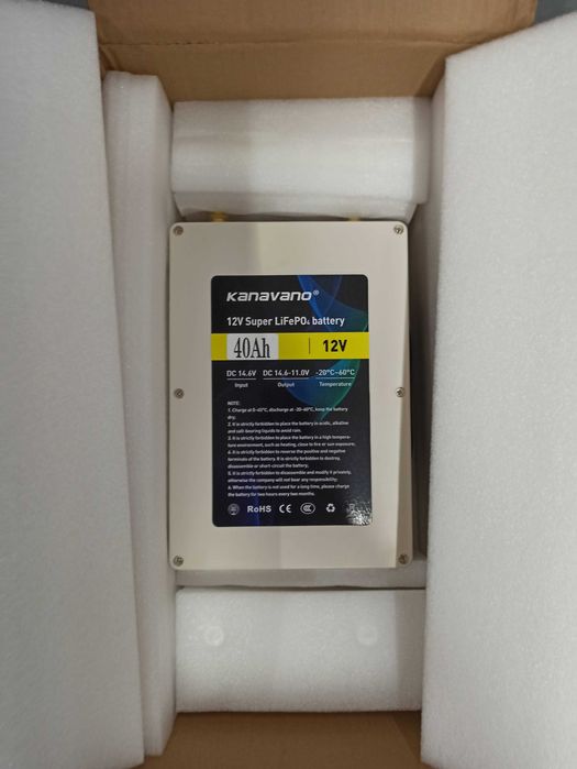 АКБ LiFePO4 12 В 40 Ач со встроенным BMS: 8 000 грн. - Інша електроніка ...