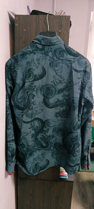 Чоловіча сорочка 52 Greek Street (London) з драконами. Розмір L: 300 ...