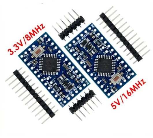 Контроллер Arduino Pro mini Atmega328p, 3.3V / 5V: 91 грн. - Аксесуари ...