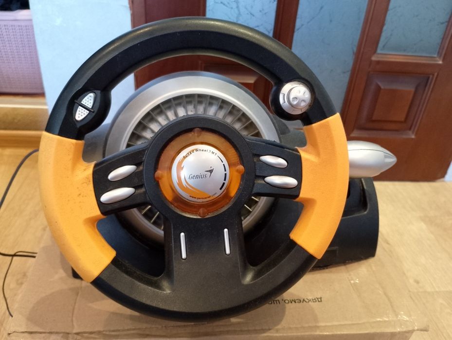 Ігровий руль genius Genius Speed Wheel 3 M на 900 градусівT.: 700 грн ...