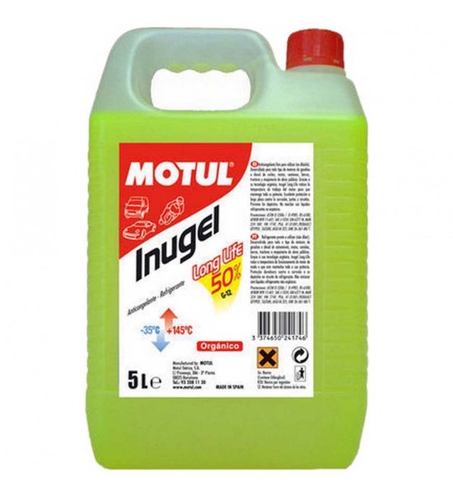 MOTUL Inugel G12 LongLife 50% Amarelo - 5L Quinta do Conde • OLX Portugal