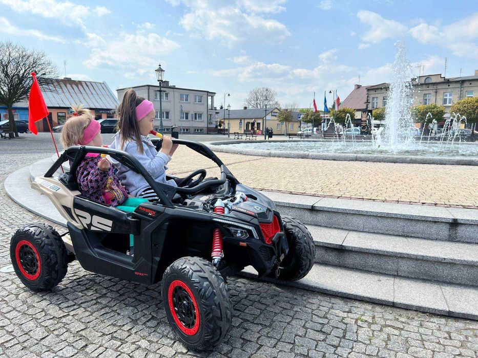 HIT! CAN-AM Maverick auto na akumulator dla dzieci! 4x200W! Rzeszów ...
