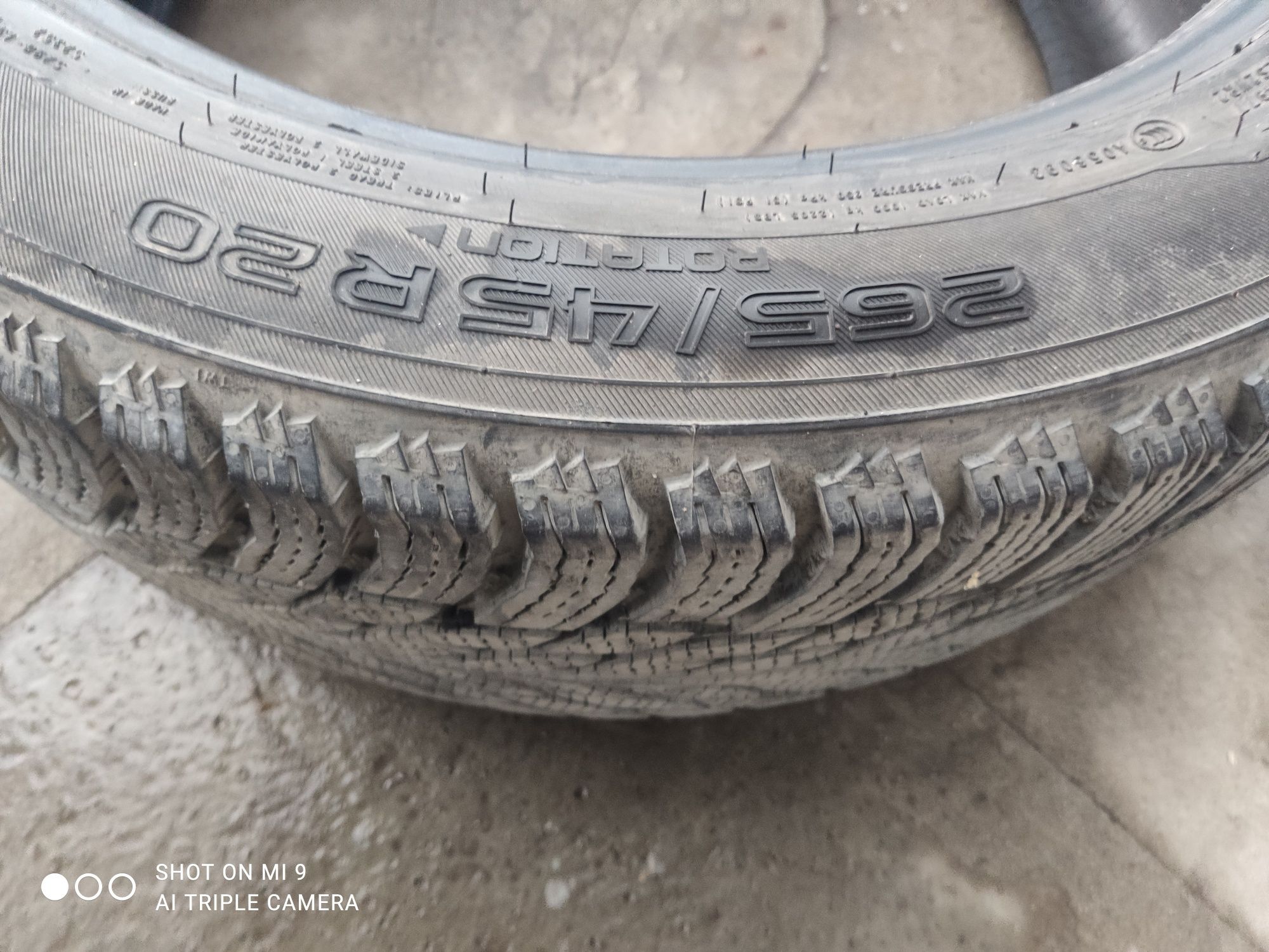 Продам резину Nokian R20 265/45 зима: 2 000 грн. - Автошини Кривий Ріг ...