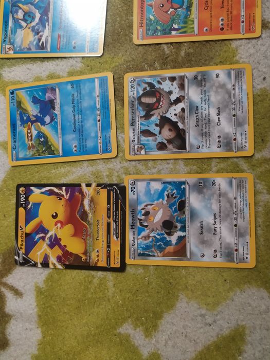 Картки Pokémon 10шт. Карточки покемон: 500 грн. - Колекціонування ...
