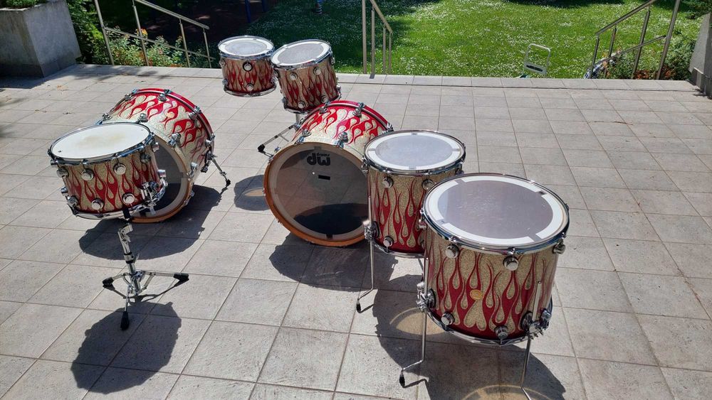 Perkusja DW Collectors Series Birch USA 2007 SET BD24, TT13, FT16 ...