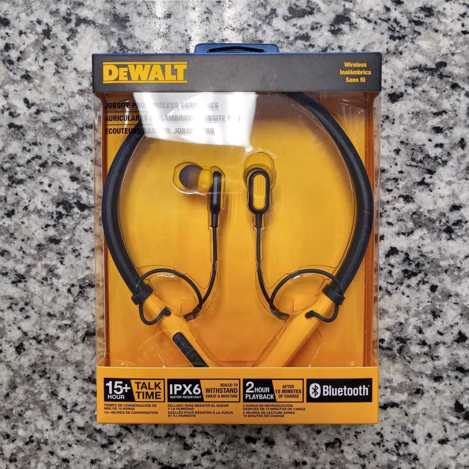 Bluetooth наушники DEWALT Jobsite Pro новые: 2 580 грн. - Прочий ...