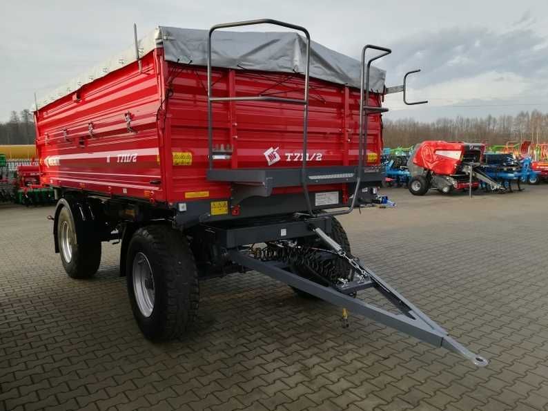 Przyczepa Rolnicza Dwuosiowa Paletowa METALFACH 8t 10t 12t 14t T711 Poniaty Wielkie • OLX.pl