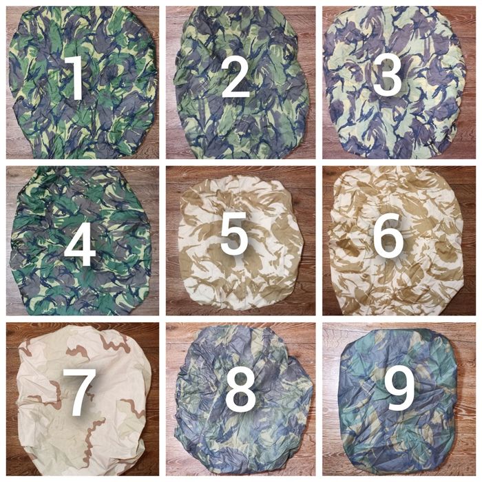 Чохли (кавери) на рюкзаки 30-120 л. DPM, DDPM, 3-color.: 118 грн ...