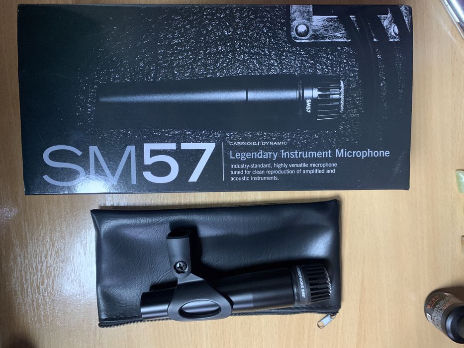 Shure sm57 інструментальний мікрофон: 950 грн. - Студійне обладнання ...