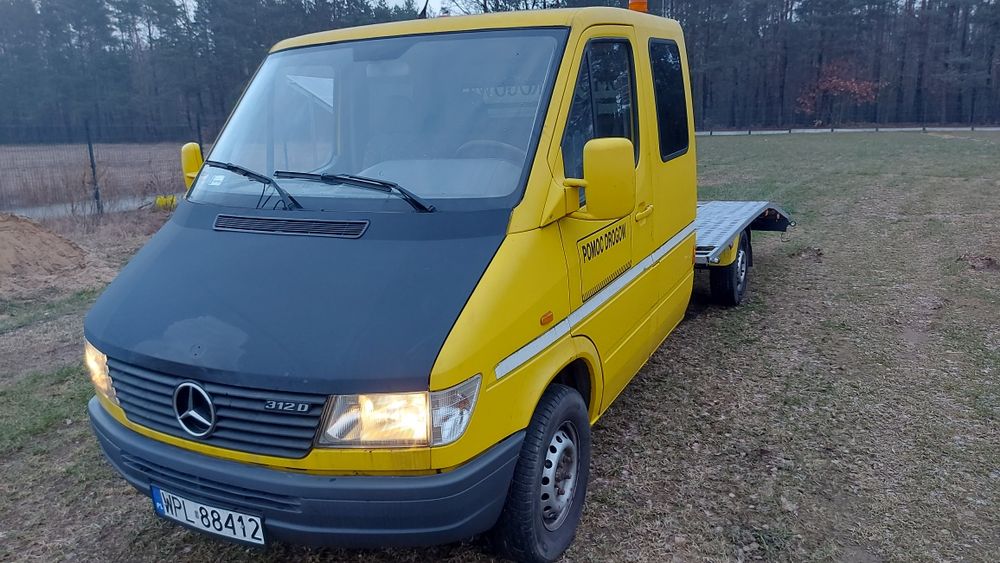 Mercedes sprinter 312d 2.9 autolaweta 6 osobowa Płock • OLX.pl