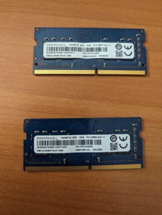 Ramaxel Ddr4 16gb 2666mhz So Dimm Pc4 оперативна память 1 000 грн Комплектуючі та аксесуари