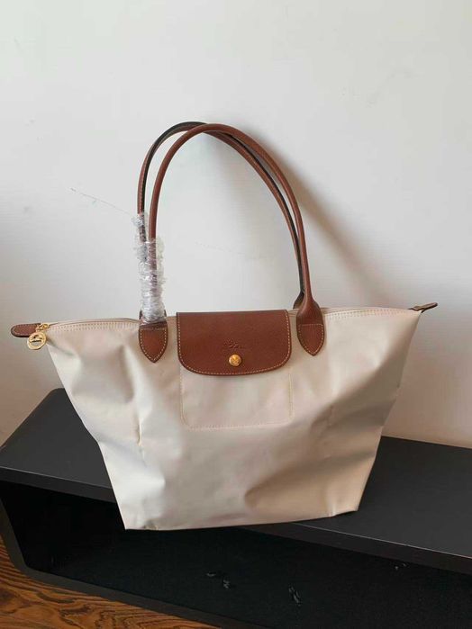 LONGCHAMP Le Pliage Energy Torba z uchwytem u góry, średnia, biała ...