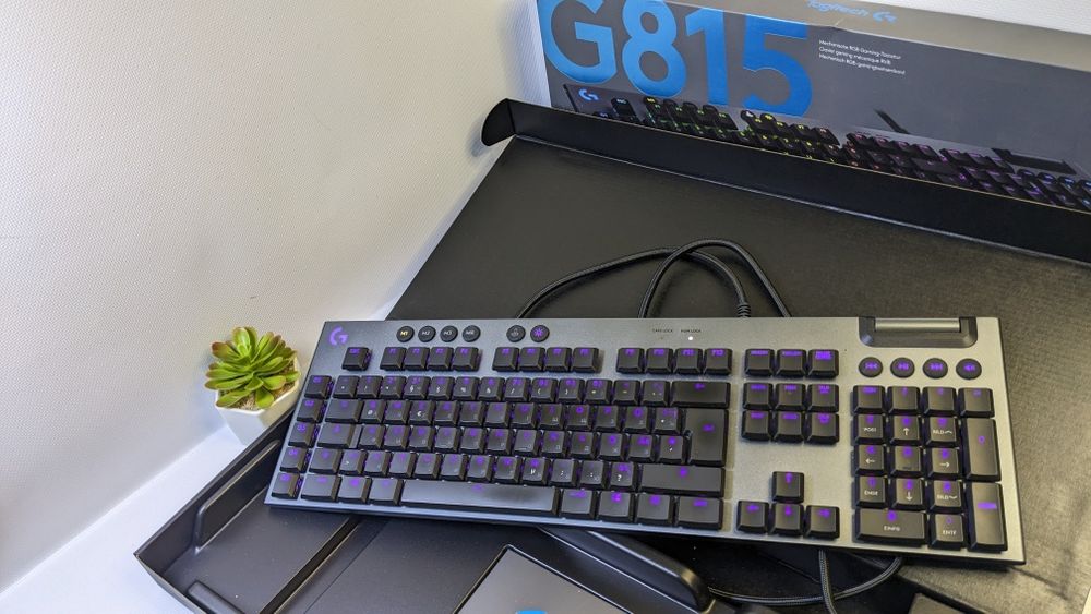 Механическая игровая клавиатура Logitech G815 Lightspeed RGB Tactile: 2 499 грн. - Периферийные ...