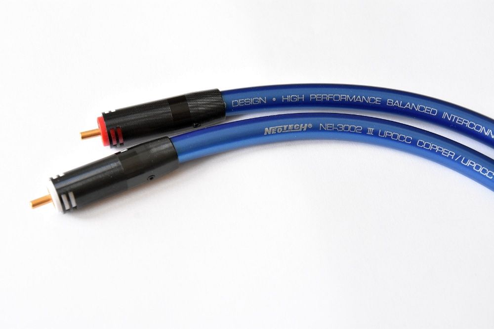 Interkonekt RCA NEOTECH NEI-3002 UP-OCC Ag 50 cm srebro (75/100) Radom ...