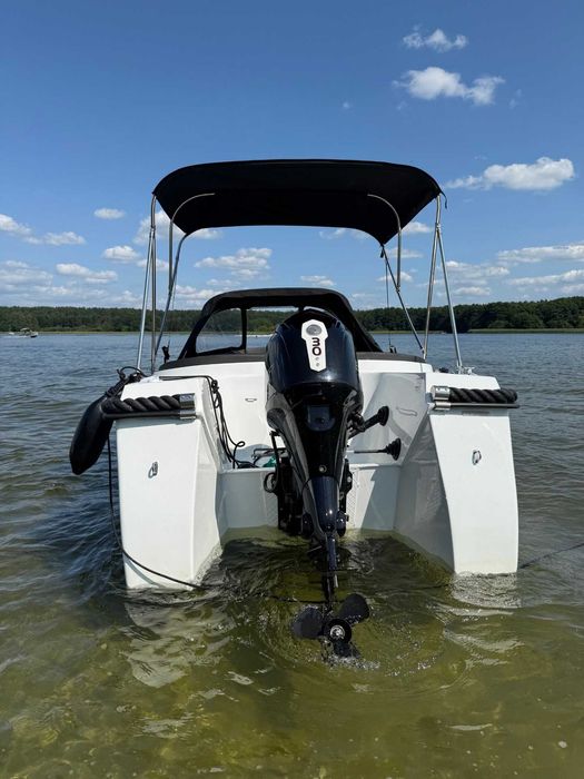 NOWA Łódź Valory 555 Classic +silnik HIDEA 30 HP PAKIET START Chojnice ...