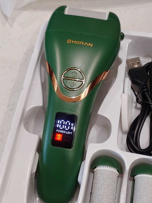 Электрическая пилка-пемза, педикюр/мозоли Shoran Electric Foot File ...