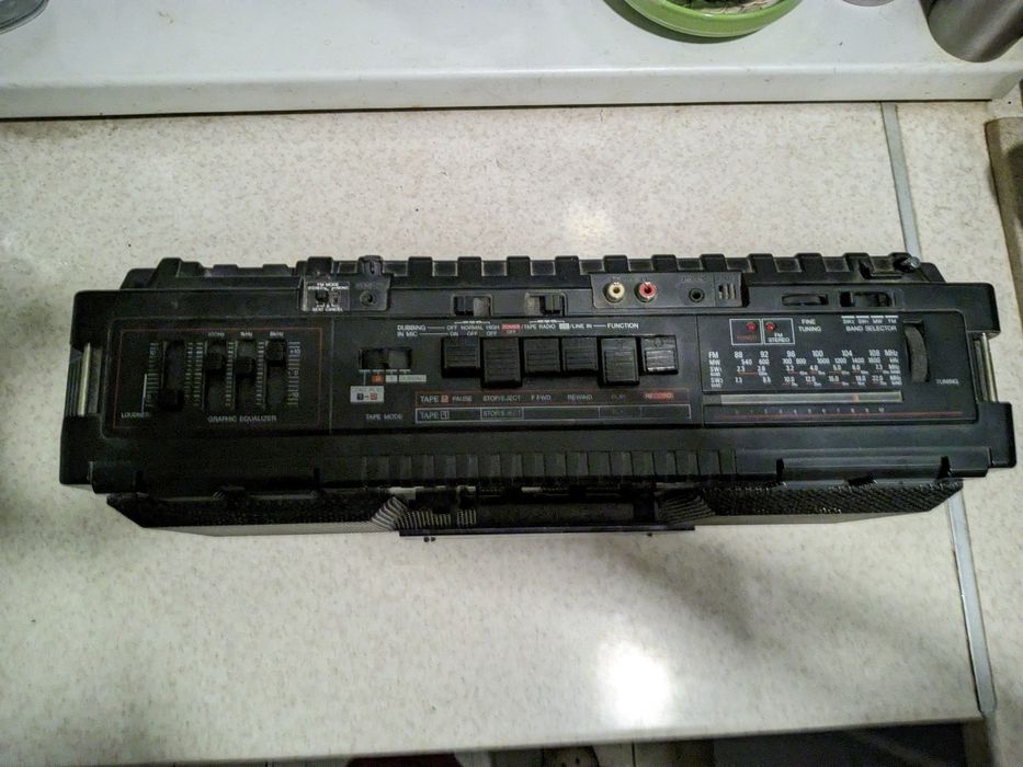 Продам магнитофон sharp wq-t231: 500 грн. - Магнітоли Ірпінь на Olx