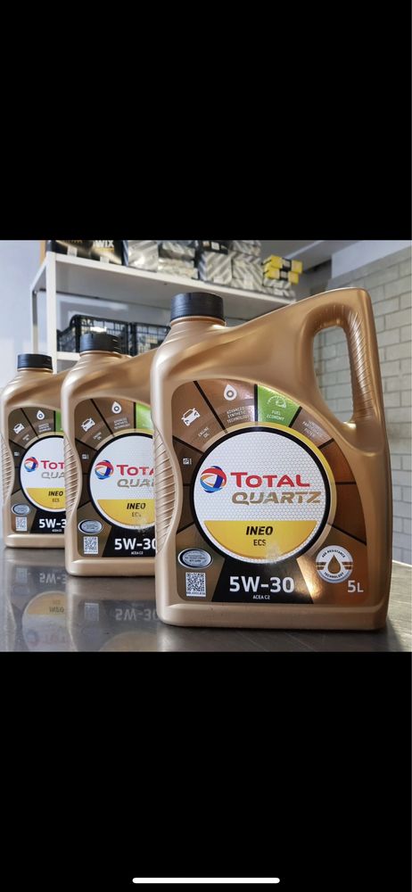 Масло Total Quartz Ineo ECS 5W-30 5л: 995 грн. - Моторні мастила ...