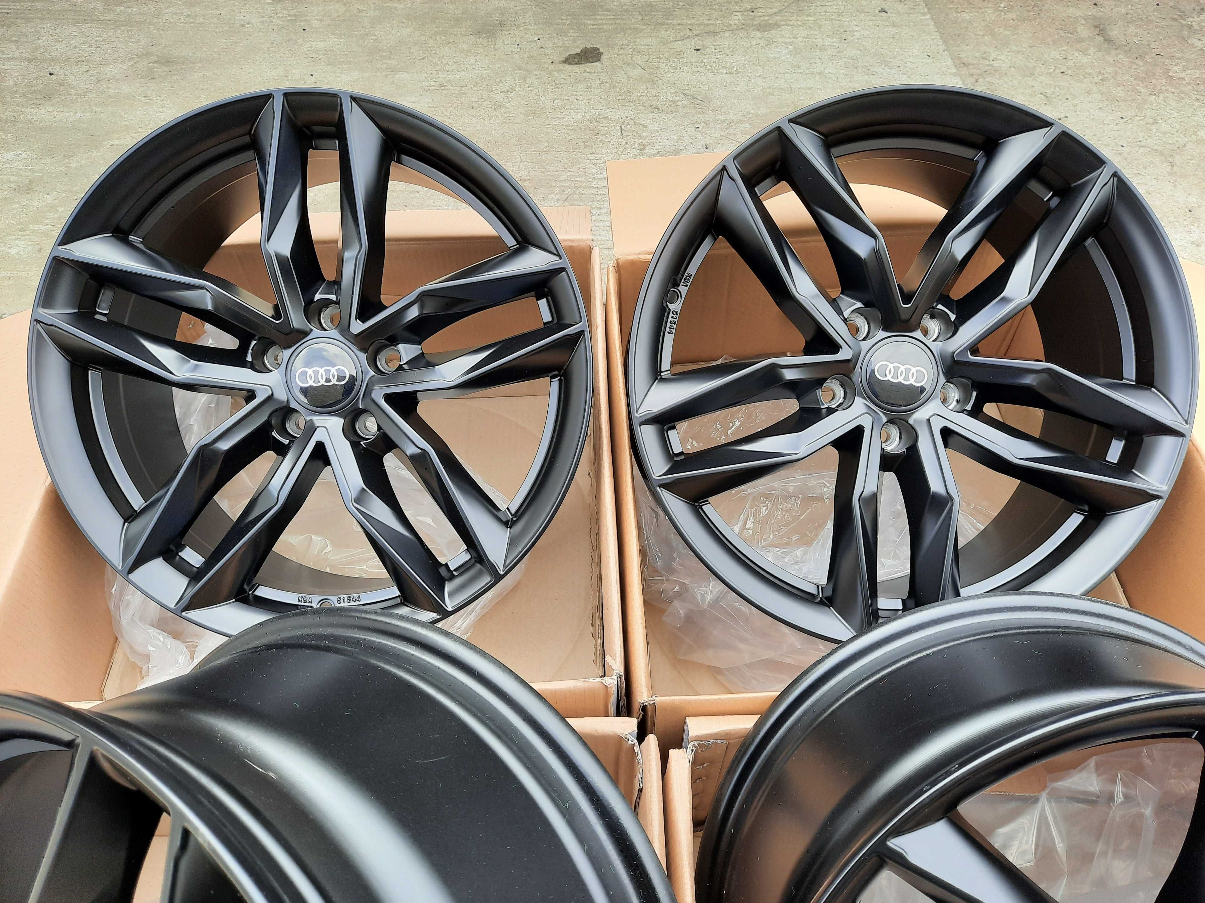 Alufelgi Nowe 18 Audi 5x112 A3 A4 B6 B7 B8 B9 A6 C5 C6 Q3 Tt Black Rs3