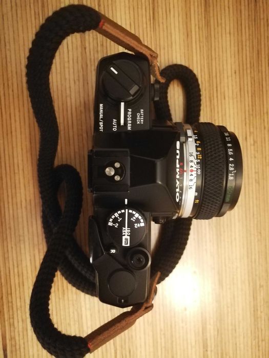 Olympus OM2 Spot Program + objectiva 50mm 1.8 Loures • OLX Portugal