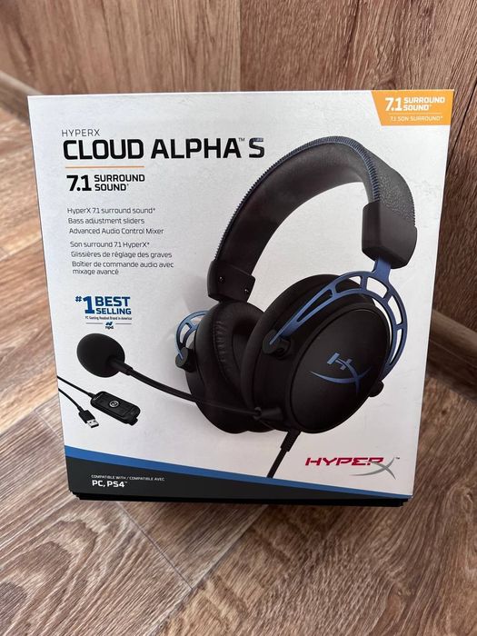 Наушники HyperX Cloud Alpha S: 2 200 грн. - Навушники Харків на Olx