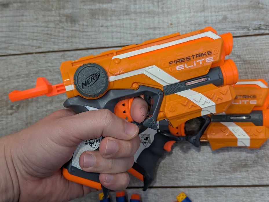 NERF Firestrike Elite N-Strike іграшковий пістолет бластер Нерф: 220 ...