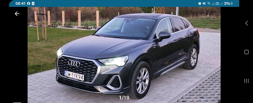 Cesja Audi Q3 sportback 2.0 Tdi polski salon / bezwypadkowy / jak nowy Sulistrowice • OLX.pl
