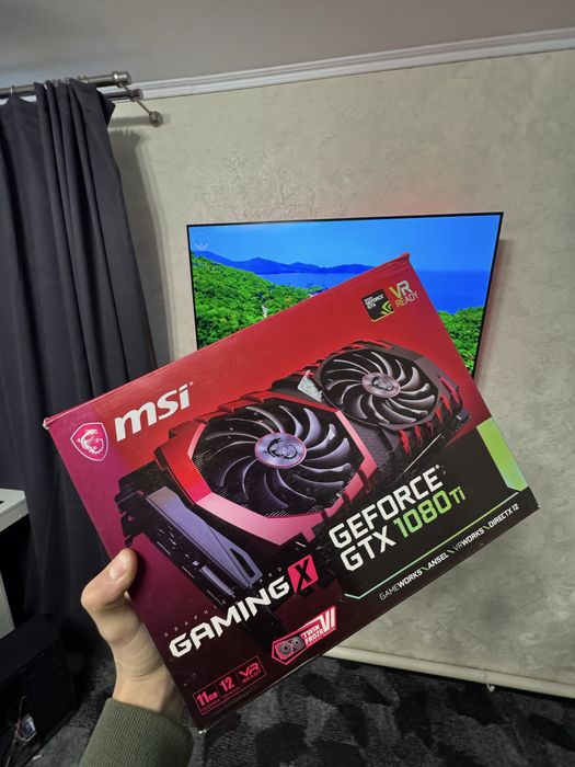 GTX 1080ti msi 11gb: 6 500 грн. - Комплектуючі та аксесуари Бориспіль на Olx