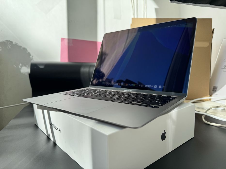 Apple MacBook Air 13" M1 8/256GB 2020 (MGN63) Space Gray: 19 600 грн ...