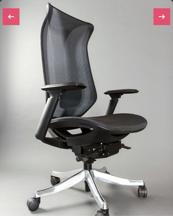 Wygodny Fotel Ergonomiczny Regulowany Biurowy Gamingowy UNIQUE FOCUS ...