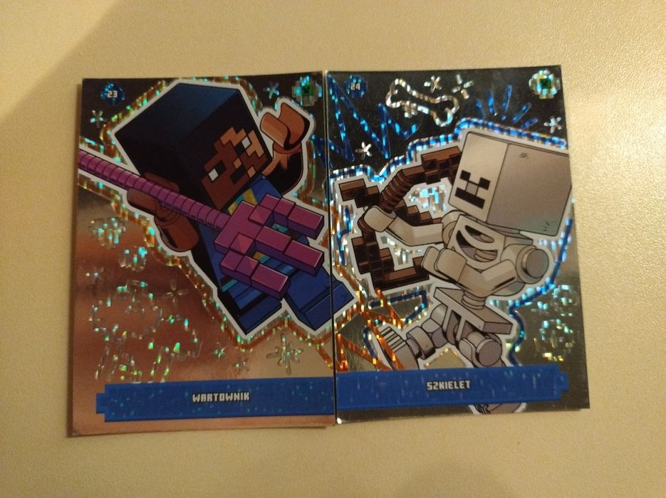 Ultra Pojedynek Karty Lego Minecraft 23 i 24 Wrocław Stare Miasto • OLX.pl