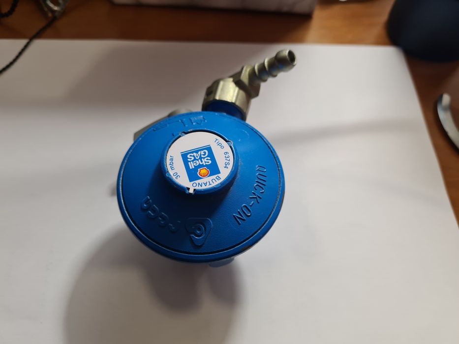 Redutor gás butano tipo 637S4 Shell Pinhal Novo • OLX Portugal