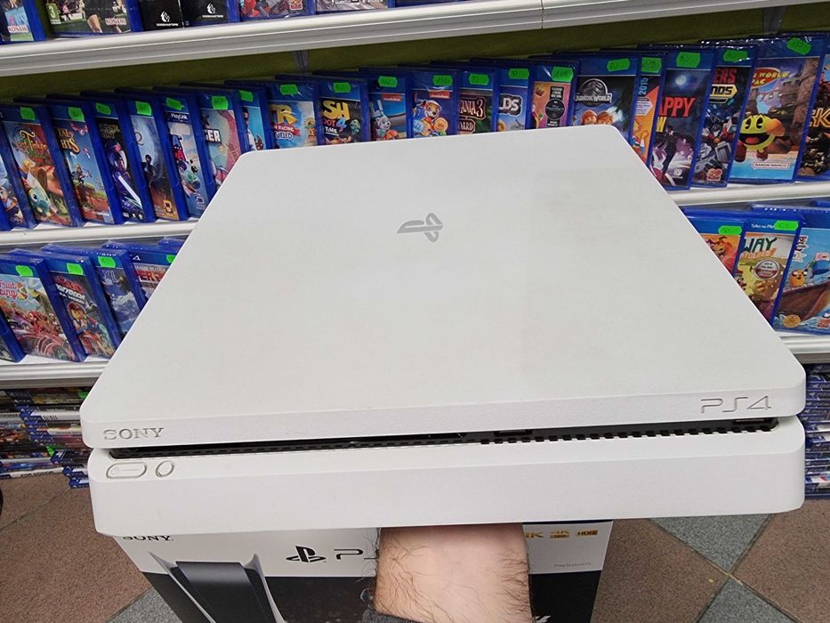 Limitowana konsola PS4 Playstation 4 Slim 500GB White Biała ZAMIANA Dąbrowa Górnicza • OLX.pl