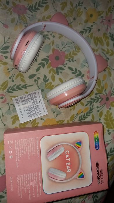 Безпровідні дитячі навушники Cat Ear CXT - B39: 370 грн. - Навушники ...