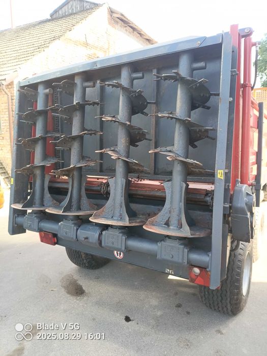 Rozrzutnik 6t metal fach, nie joskin fliegl czarna białostocka asw ads ...