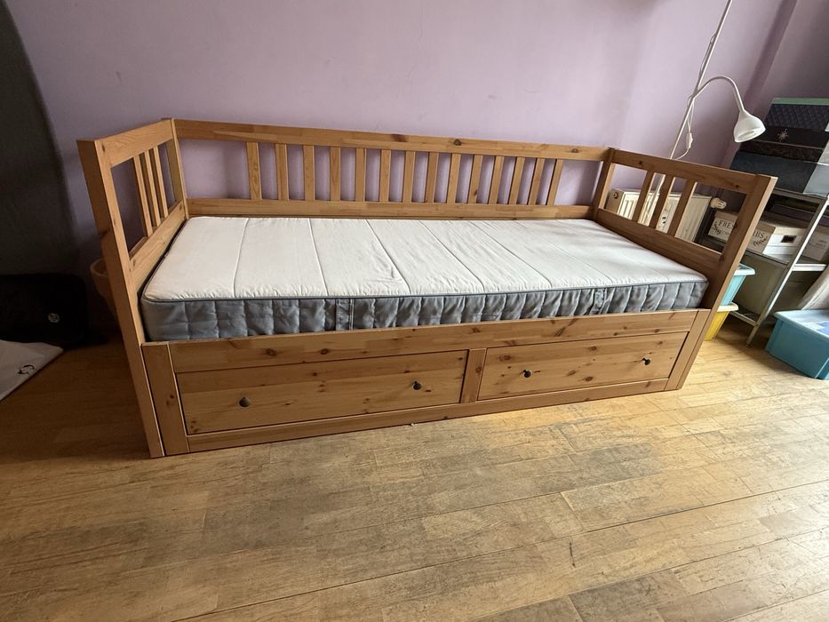Łóżko ikea Hemnes Szczecin Centrum • OLX.pl