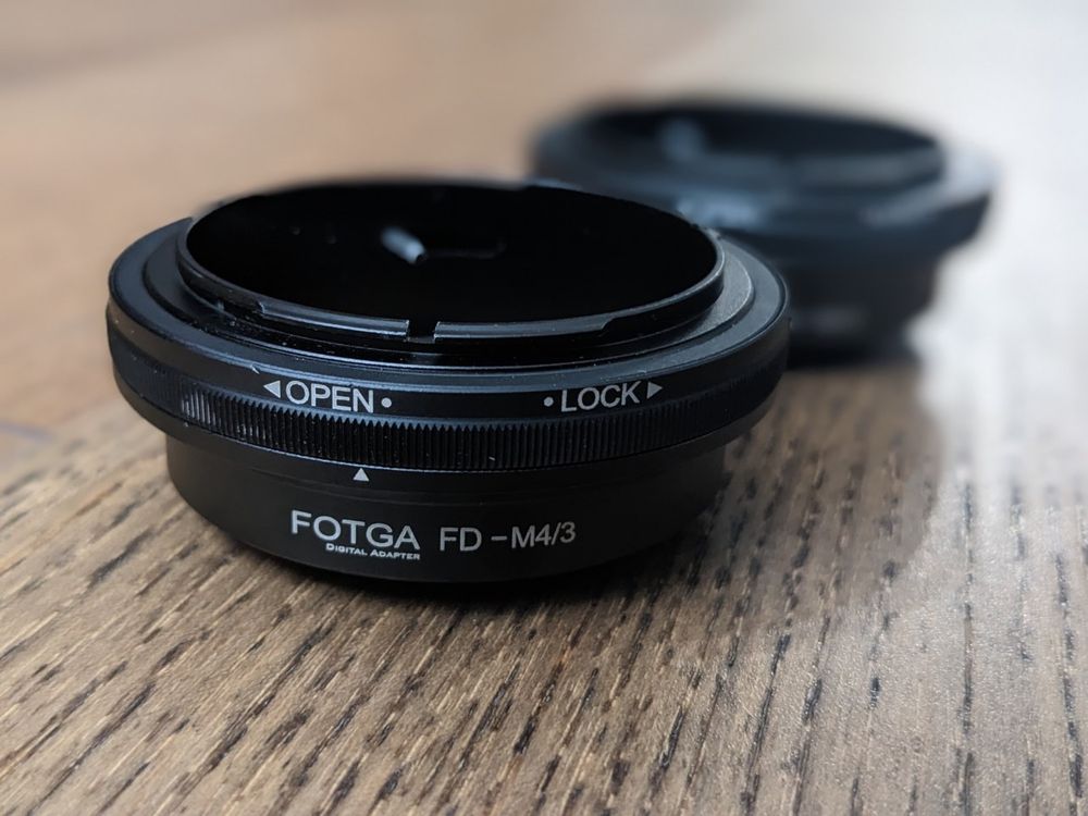 Адаптер-переходник Canon fd, ef, m42, (c/y) на micro 4/3 blackmagic ...