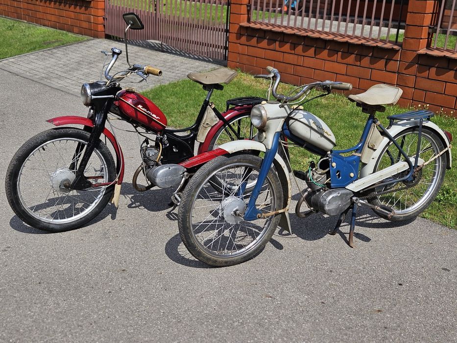 Romet Komar mr232 sztywniak komarek duża motorynka oryginał dokumenty ...