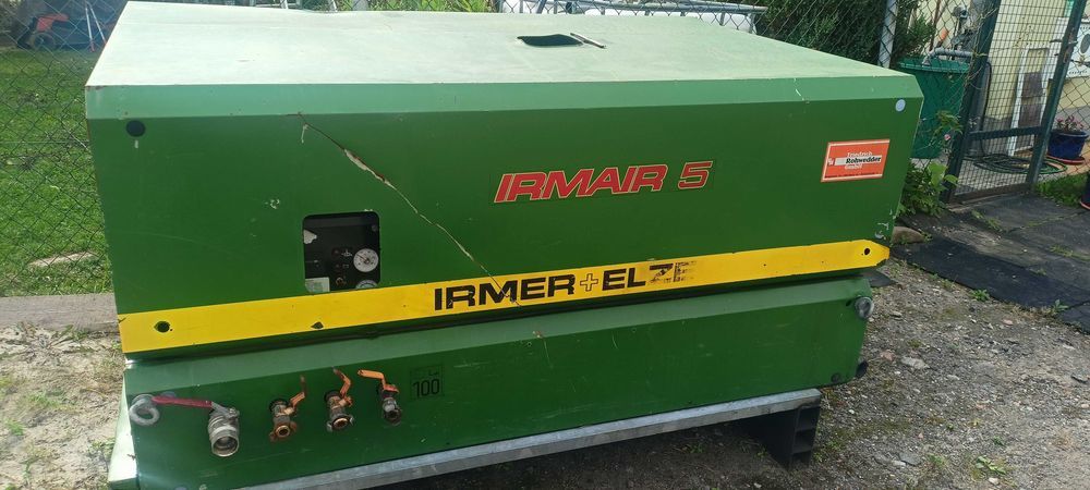 Kompresor śrubowy mobilny IRMAIR 5 Irmer Elze Bielsko-Biała • OLX.pl