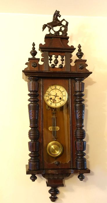 Junghans, ogromny, przepiękny zegar wiszący , 110 cm(273) Płock • OLX.pl