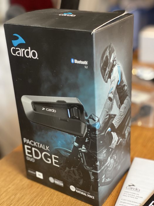 Interkom Cardo Packtalk Edge Single (jeden zestaw z Duo) Warszawa ...
