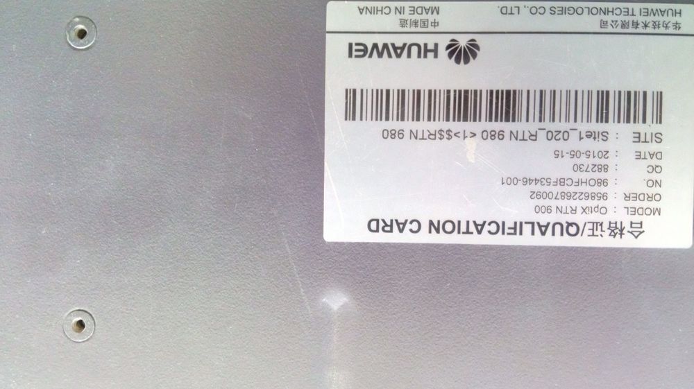 Huawei OptiX RTN 980 / EM6FA / ISV3 / CSHN / PIU /: 999 грн. - Інша ...