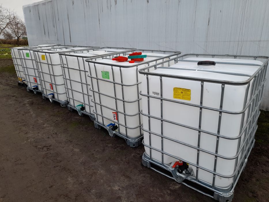 Zbiornik mauzer 1000l mauser paletopojemnik Opalenica • OLX.pl