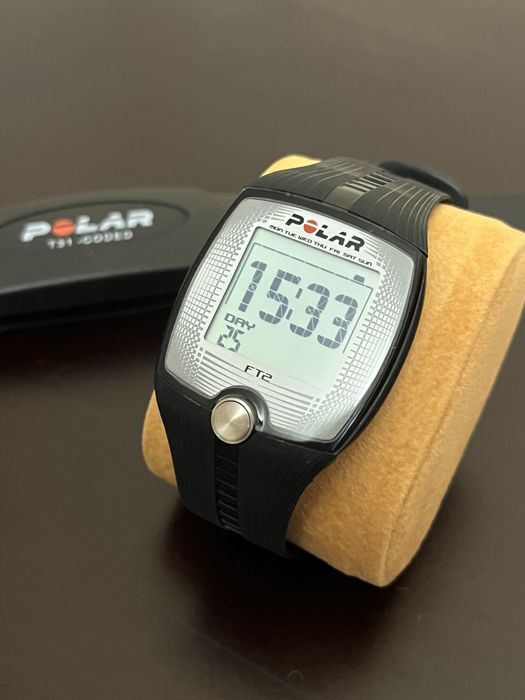 Часы Polar FT2 Спортивный пульсометр + ремень + новая батарейка CR2032 ...