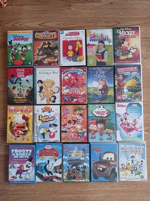 DVD's infantis vários Cidade Da Maia • OLX.pt